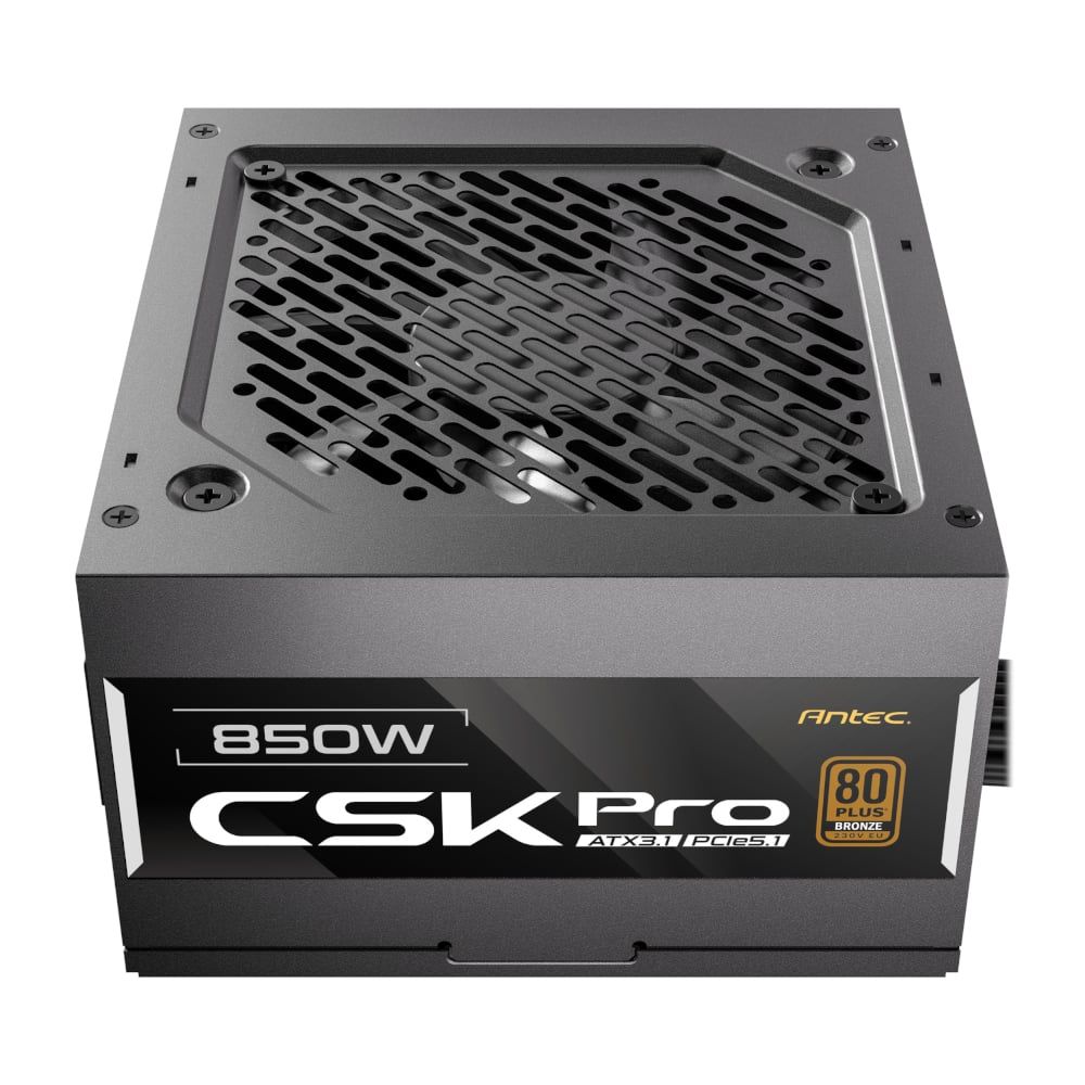 Antec CSK 850W Pro PCle5.1 Gen5 80 Plus Bronze Semi-Modular Power ...