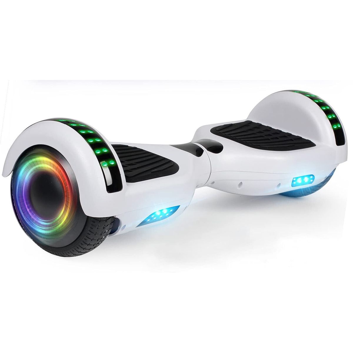 6.5 Inch Smart Auto Balance Hoverboard With Bluetooth Speaker - White ...