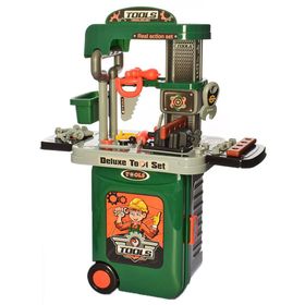 Deluxe Tool Play Set -Pretend Play Luggage Tool Kit for Kids with ...