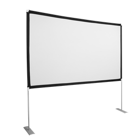 Connex E-Luminate Portable Projector Screen 100'' | Shop Today. Get it ...