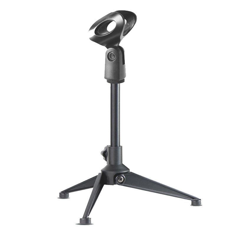 Standard Foldable Microphone Desk Stand with U-shaped Clip | Shop Today ...