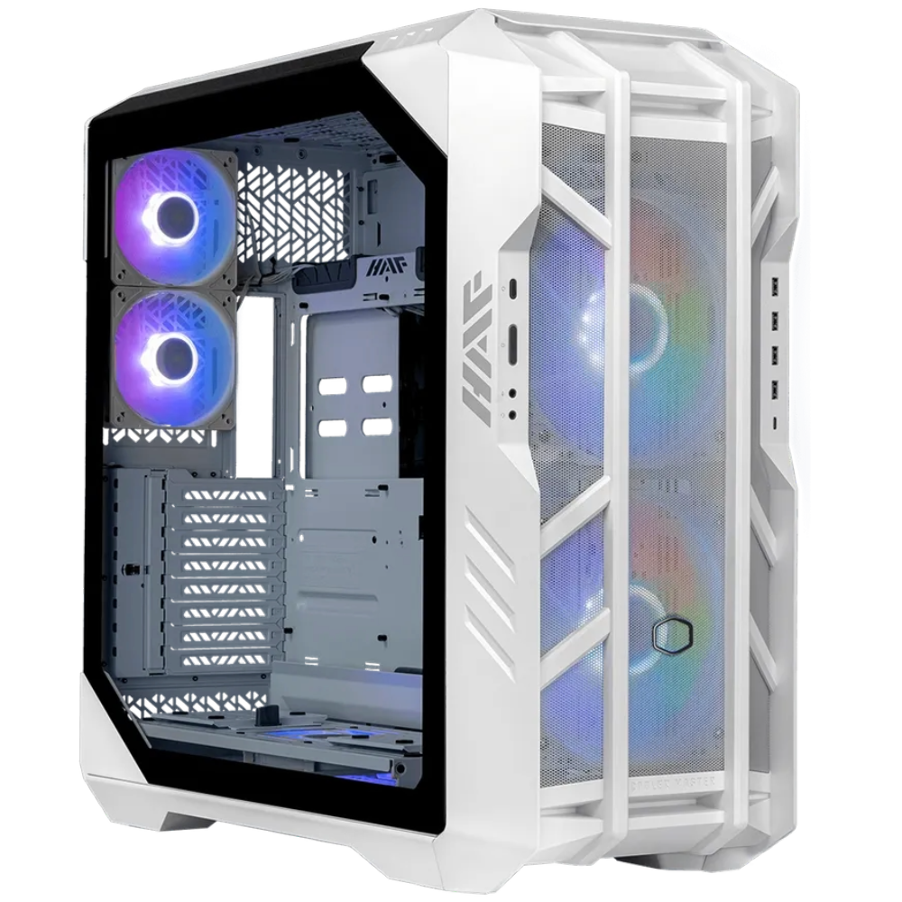 Cooler Master HAF 700 Full Tower PC Case - White Gaming Computer Box ...
