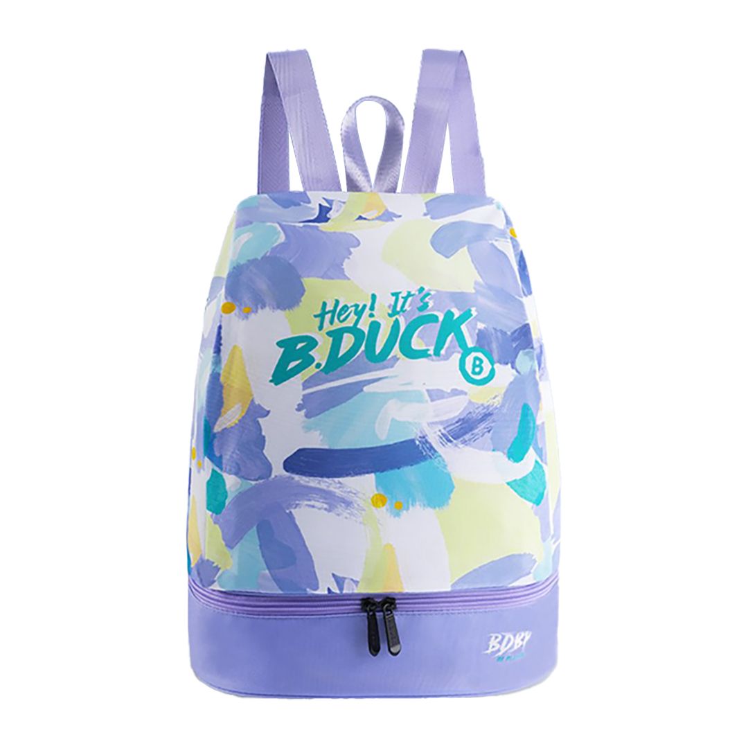 B.Duck Kids Sport Swimming Backpack Wet & Dry Compartment with Shoe ...