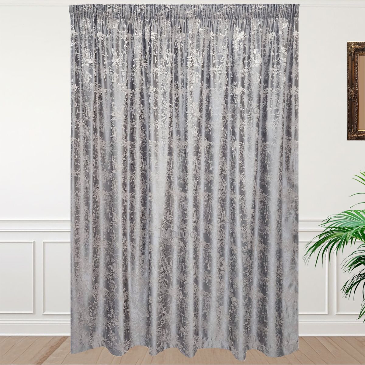 Matoc Designs Curtain - Glamour Grey - Lined - Taped | Shop Today. Get it Tomorrow! | takealot.com