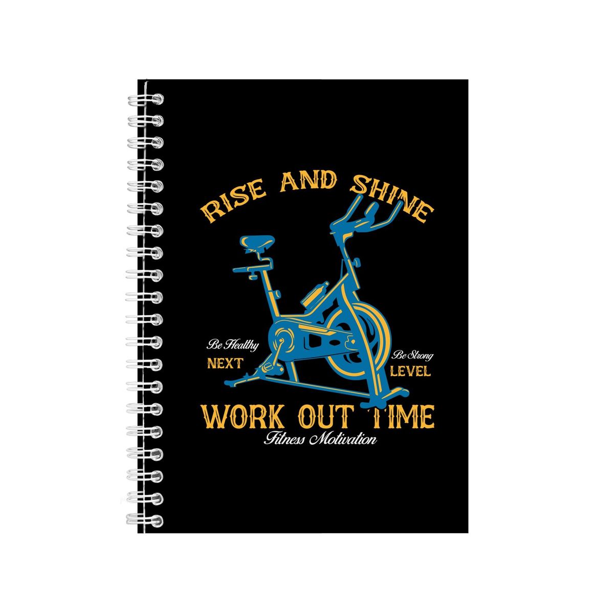 Rise And Shine Notebook Fitness Gift Idea A5 notes 128 | Shop Today ...