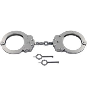 Ballistic Double Lock Stainless Steel Chain Handcuffs | Shop Today. Get ...