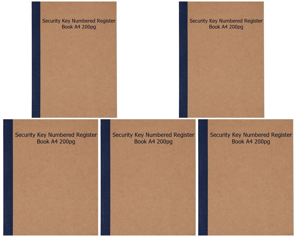 RBE Security Key Register - 5's | Shop Today. Get it Tomorrow ...