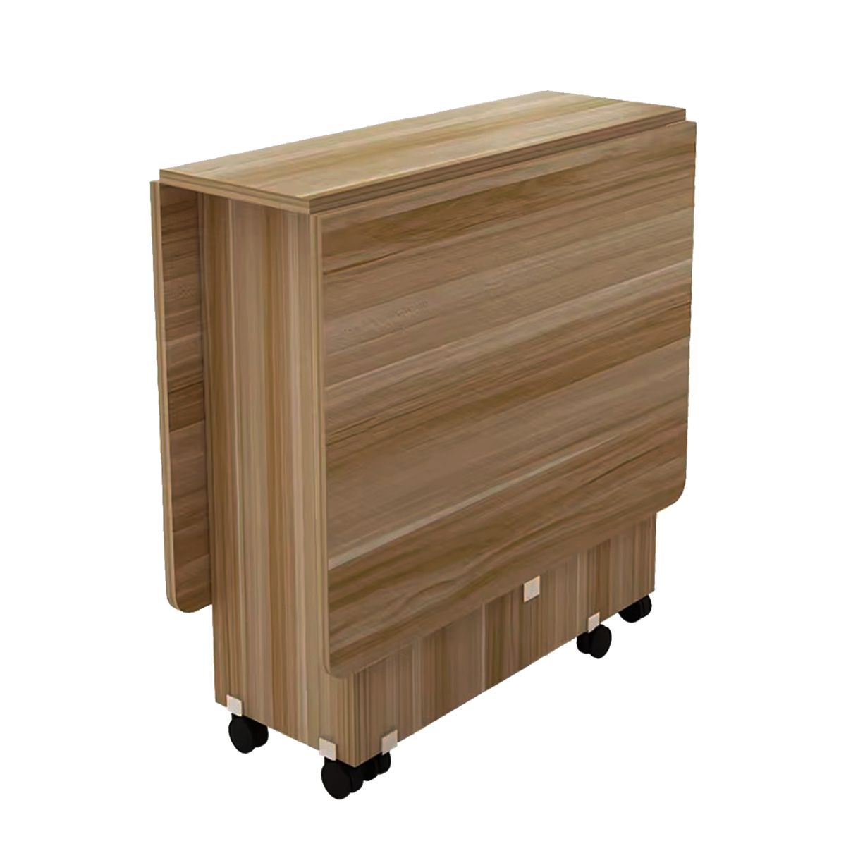 Decor Drop Leaf Folding Dining Table Movable Extendable Table with ...