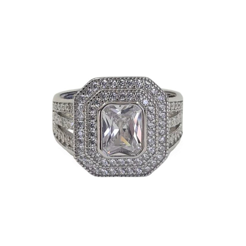 Tripple Layered Ladies Rectangular Dressing Ring | Shop Today. Get it ...