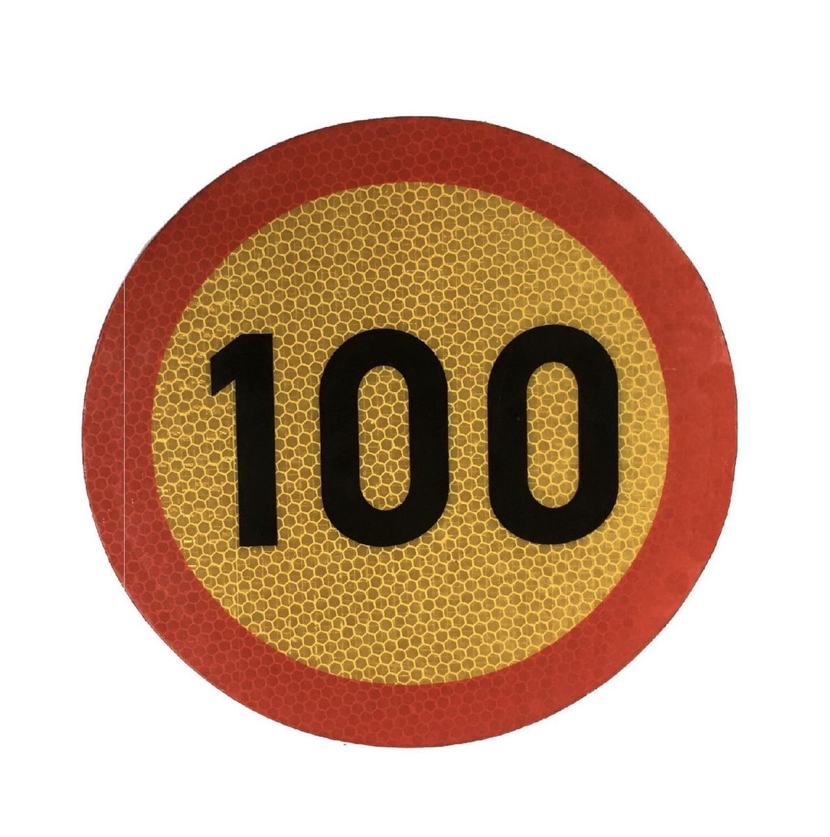 Reflective Speed Limit Decal / Sticker 100 km/h | Shop Today. Get it ...