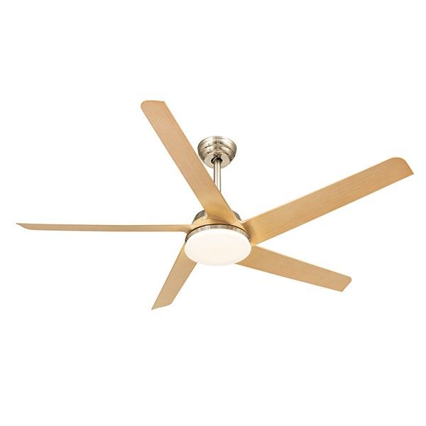 The Lighting Warehouse - Ceiling Fan Aquila Light Wood LED | Shop Today ...