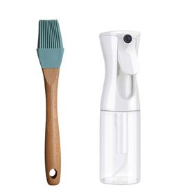 Oil Spray Bottle and Silicone Pastry / Grill Brush | Shop Today. Get it ...