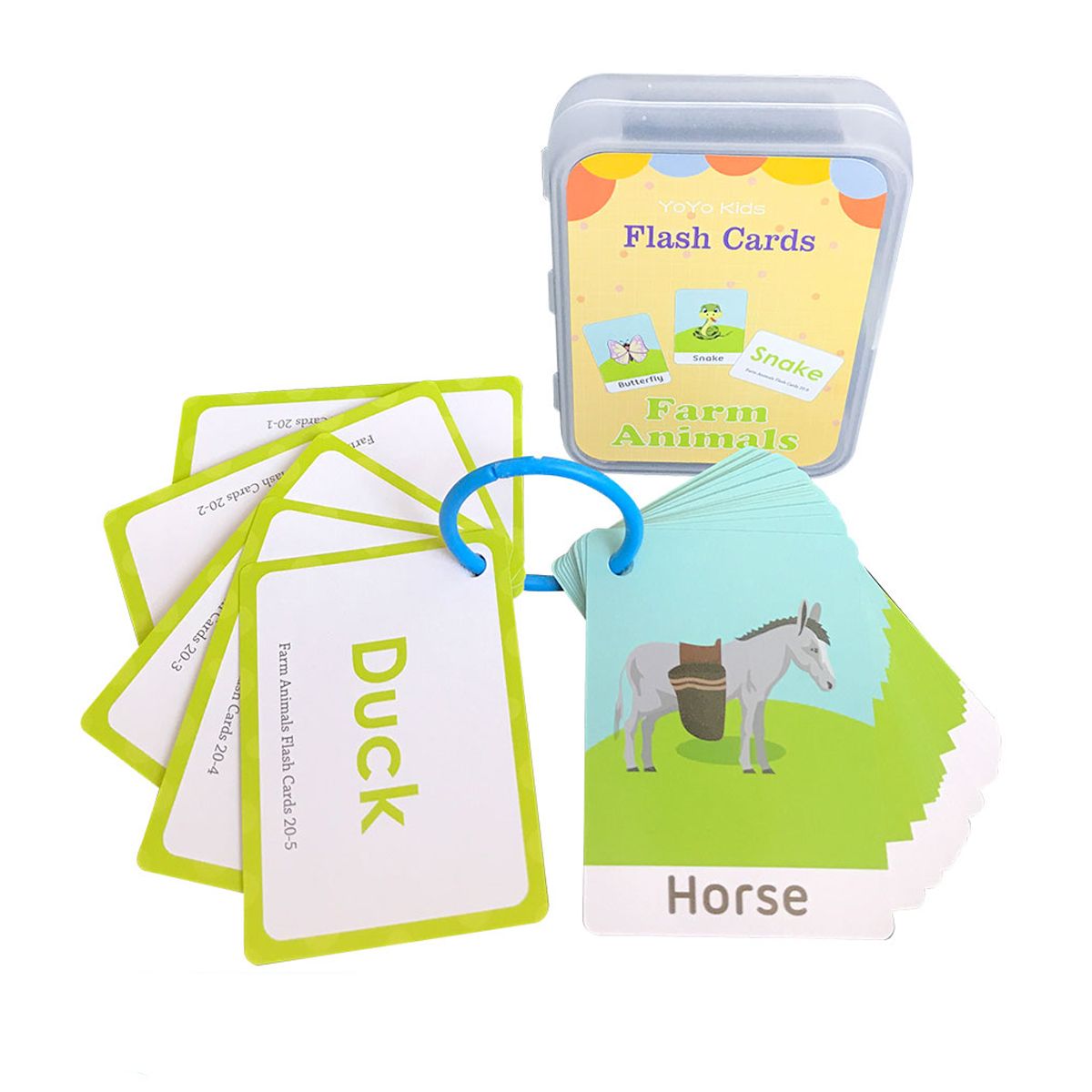 Kids Flash Cards Learn English Word Cognitive Educational Toys | Shop ...