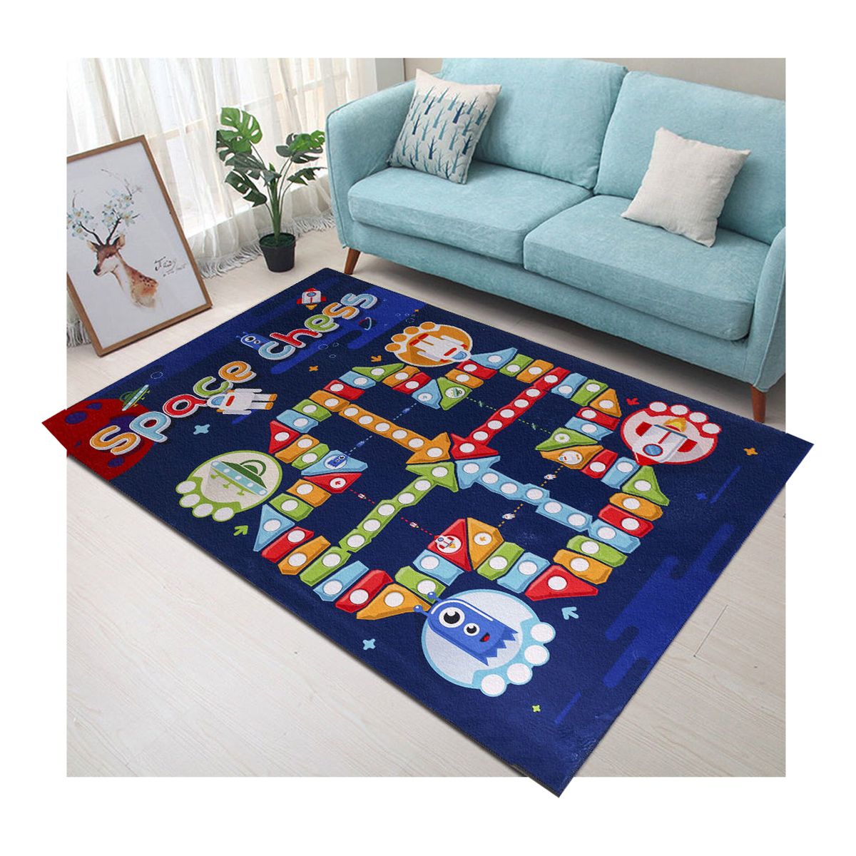 MamaMia - Kids Play Rug - Chess | Shop Today. Get it Tomorrow ...