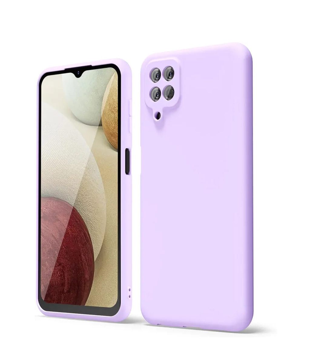 Liquid Silicone Back Case For Samsung A12- Purple | Shop Today. Get it Tomorrow! | takealot.com