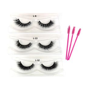 3 Pairs Short Eyelashes & 3 Spoolie Brushes | Shop Today. Get it ...