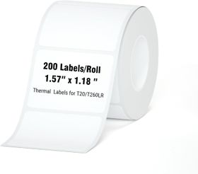 Thermal Labels for T20 & NEW1 Label Printer 40×30mm-200 pieces | Shop ...