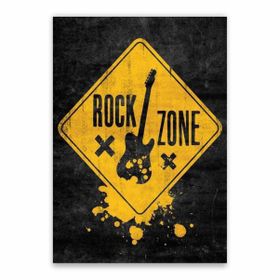Rock Zone Poster - A1 | Shop Today. Get it Tomorrow! | takealot.com