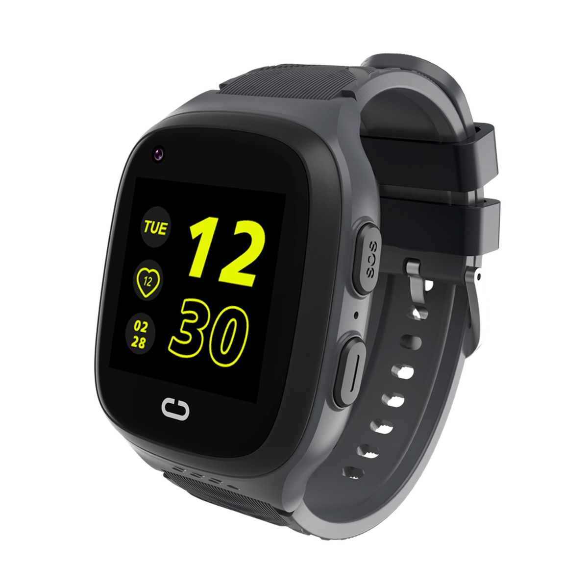 Uptix M1 Kids Smart Phone Watch | 4G & Video Calling | Camera | Black ...