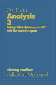 Analysis 3: Integralrechnung im IRn mit Anwendungen | Shop Today. Get ...