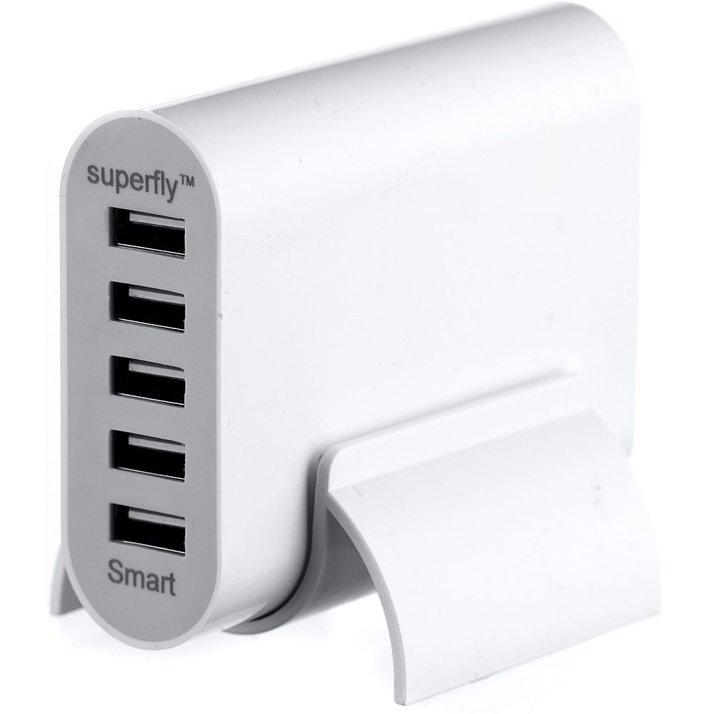 Charge Station with 5 USB Ports | Multi-Device Desk Charger | Supa Fly ...