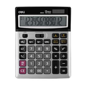Deli - Metal Desktop Calculator 12 Digits x 6 Pack | Shop Today. Get it ...