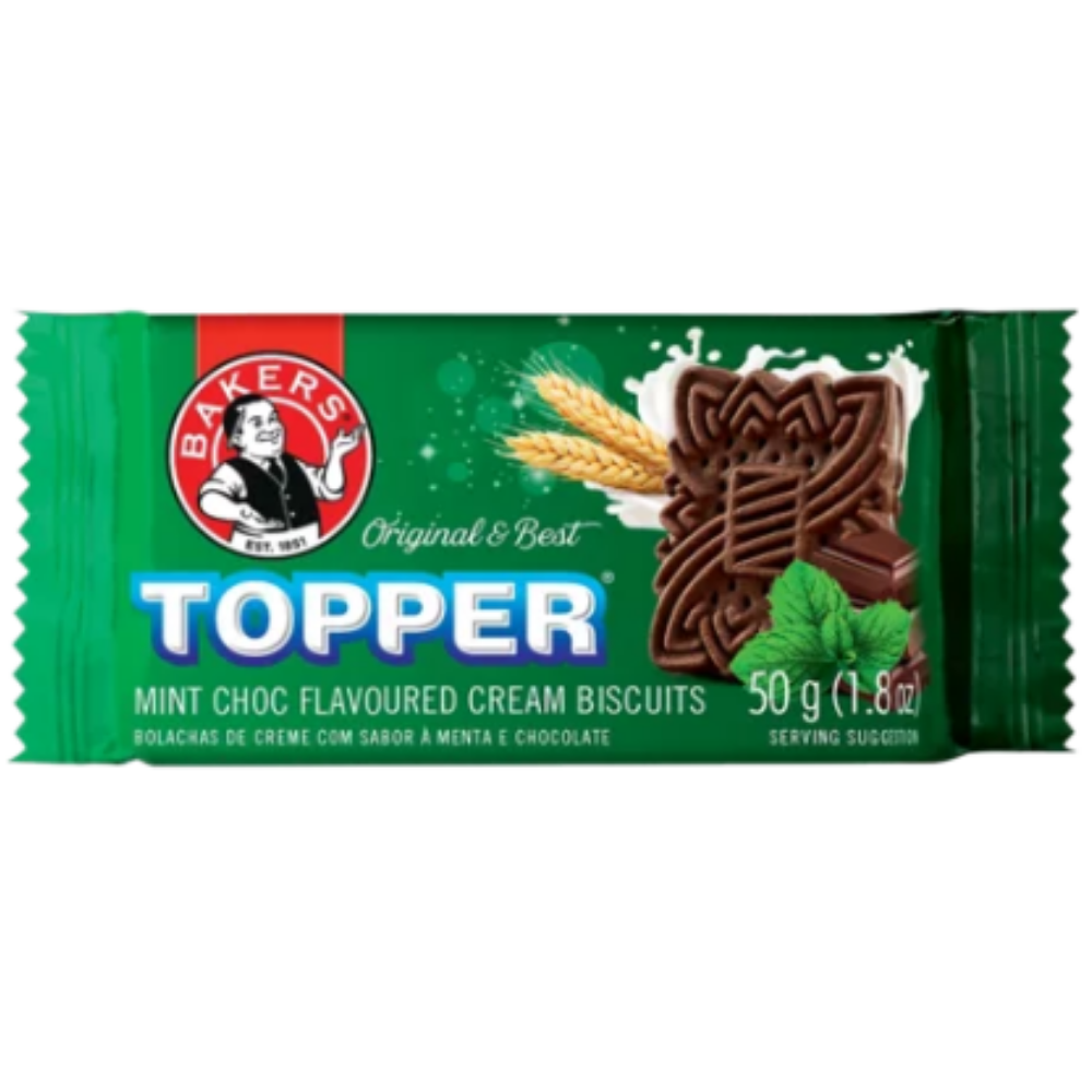 Toppers Mint Chocolate 50g - 16 Pack | Shop Today. Get it Tomorrow ...
