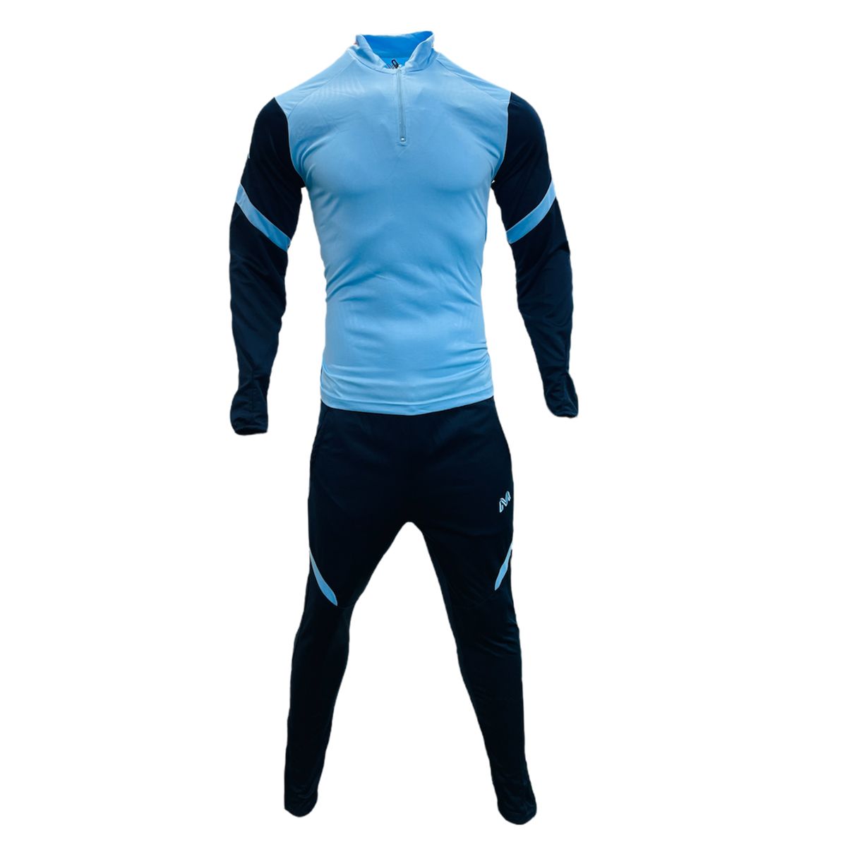 Mitzuma Men's 1/2 Zip Solar Tracksuit - Navy and Sky | Shop Today. Get ...