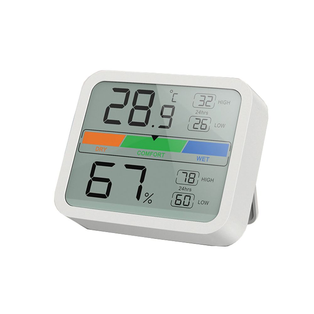 LCD Digital Indoor Temperature Humidity Meter with Magnet for Home ...