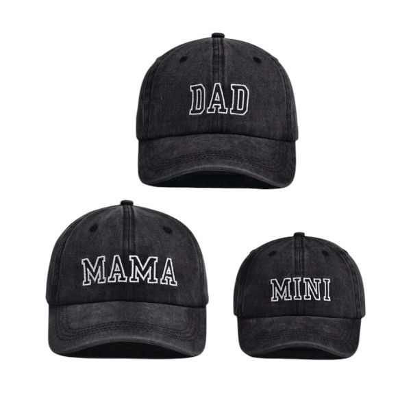 Embroidered Adjustable Matching Family Caps - DAD MAMA and MINI | Shop ...