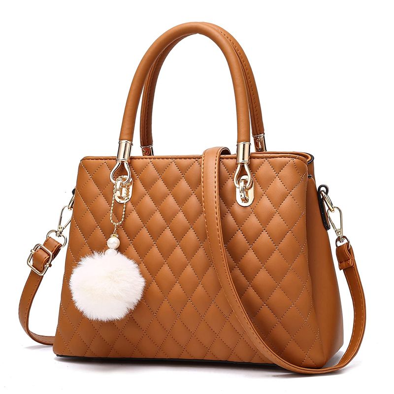 Womens Leather Handbags Purses Top-handle Totes Satchel Shoulder Bag ...