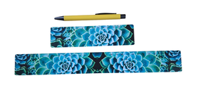 15cm, 30cm MDF Rulers with Pen Combo - Beautiful Green Succulents ...