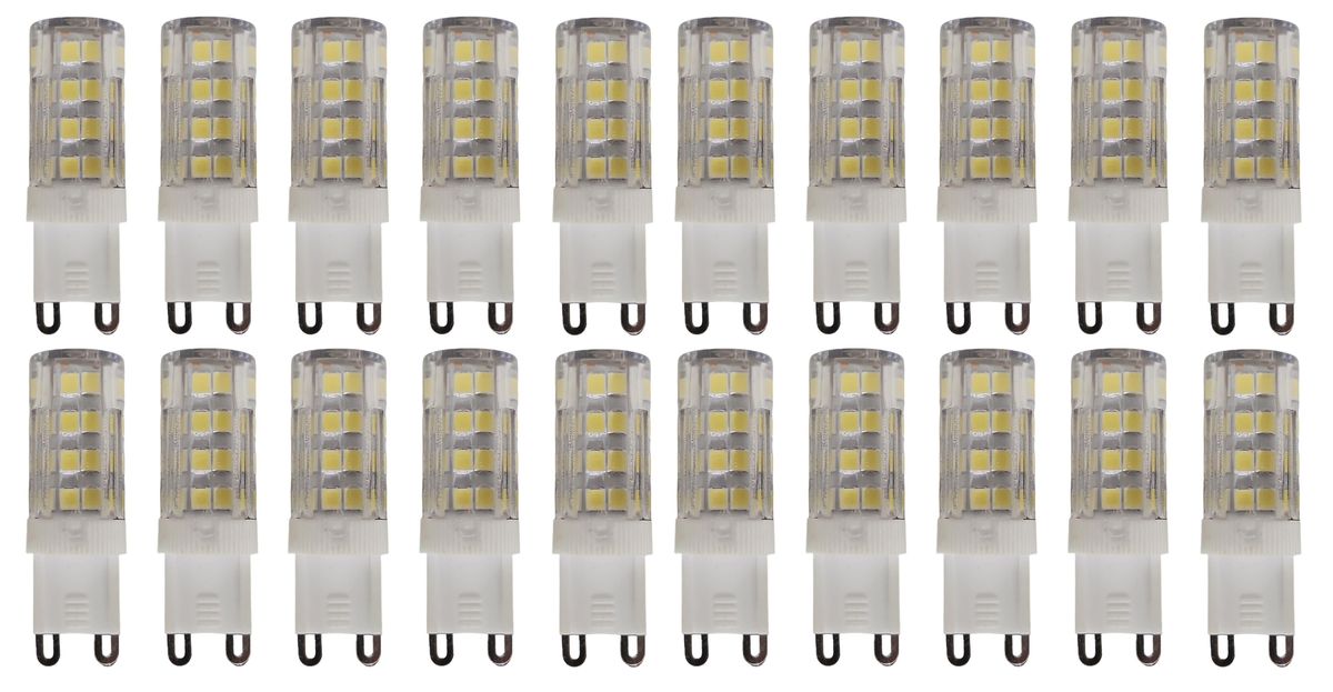Hello Today G9 LED Bi-Pin Bulb 5W Cool White - 20 Pack | Shop Today ...