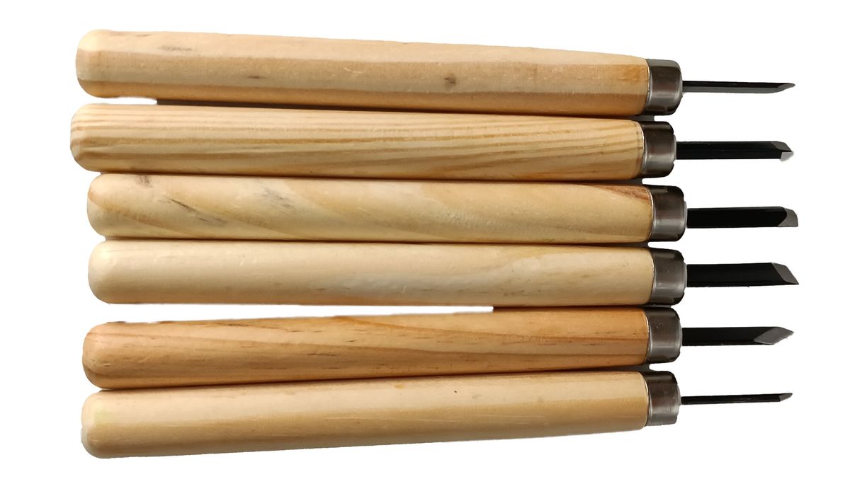 6-Piece Wood Carving Chisels Set for Precision DIY Projects! | Shop ...