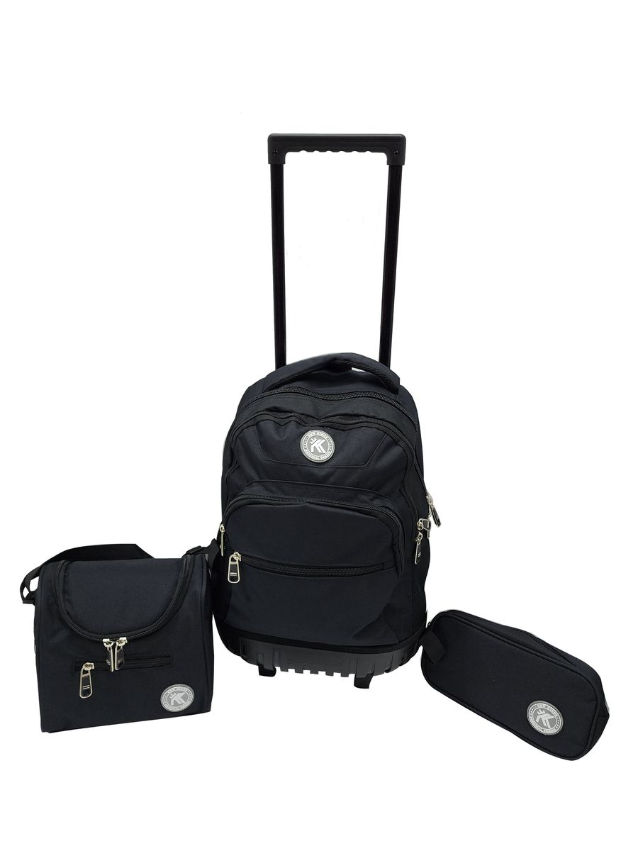 New Kings 3 Piece Backpack With Telescopic Handle and Hard Base | Shop ...