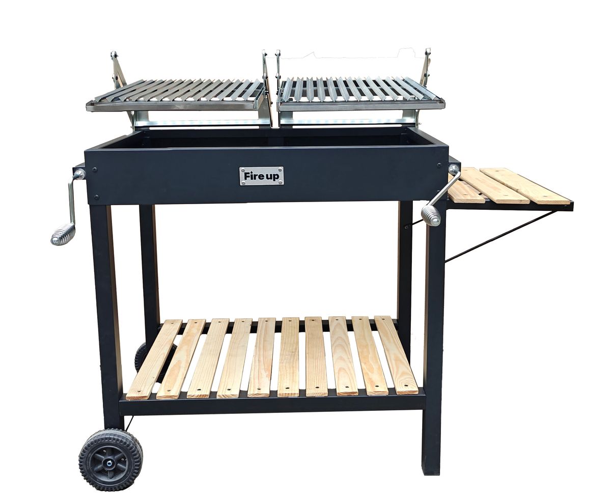 Fire up Adjustable Height Twin Braai | Shop Today. Get it Tomorrow ...