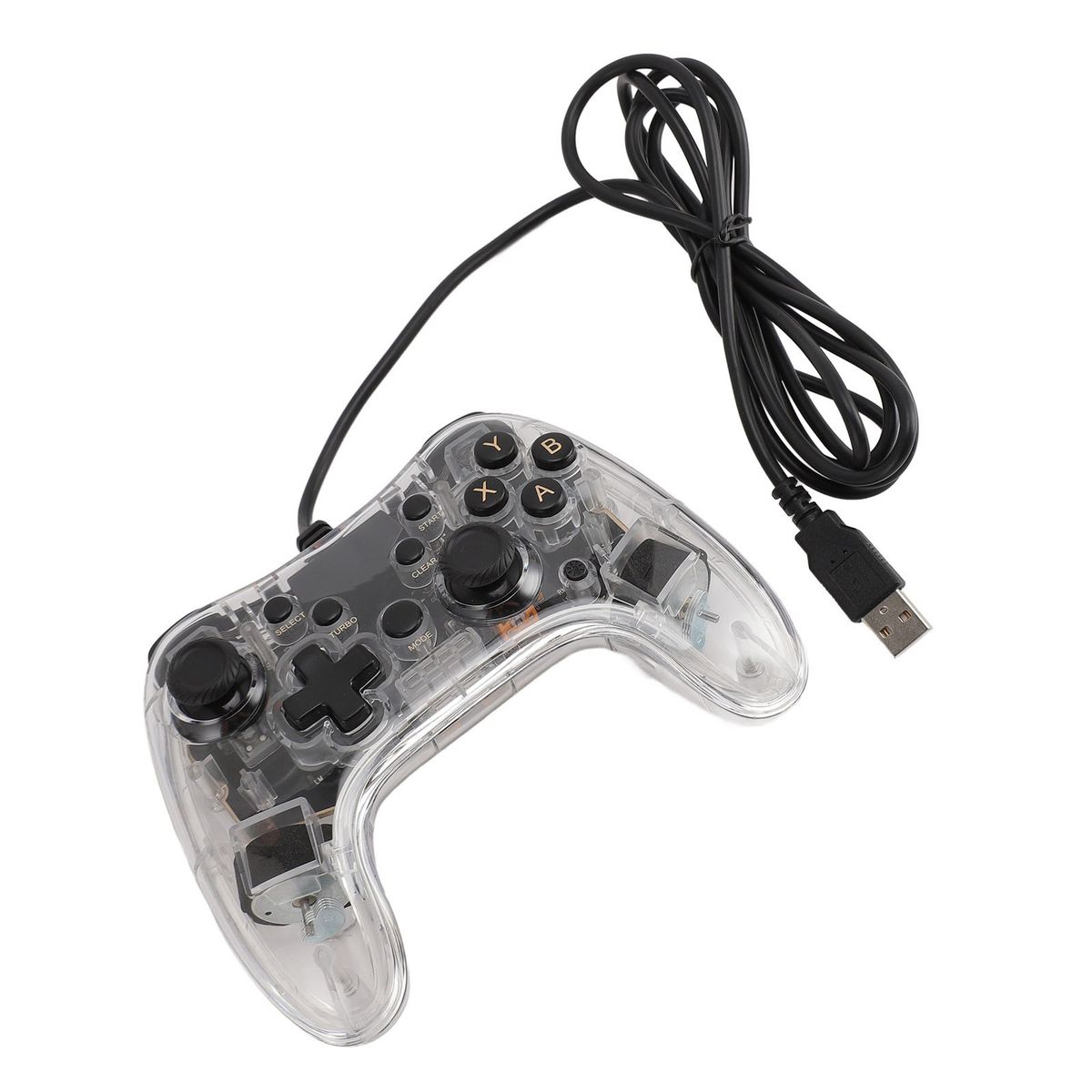 Wired Controller 6 Axis Turbo RGB Compatible with Switch PS3 PC | Shop ...