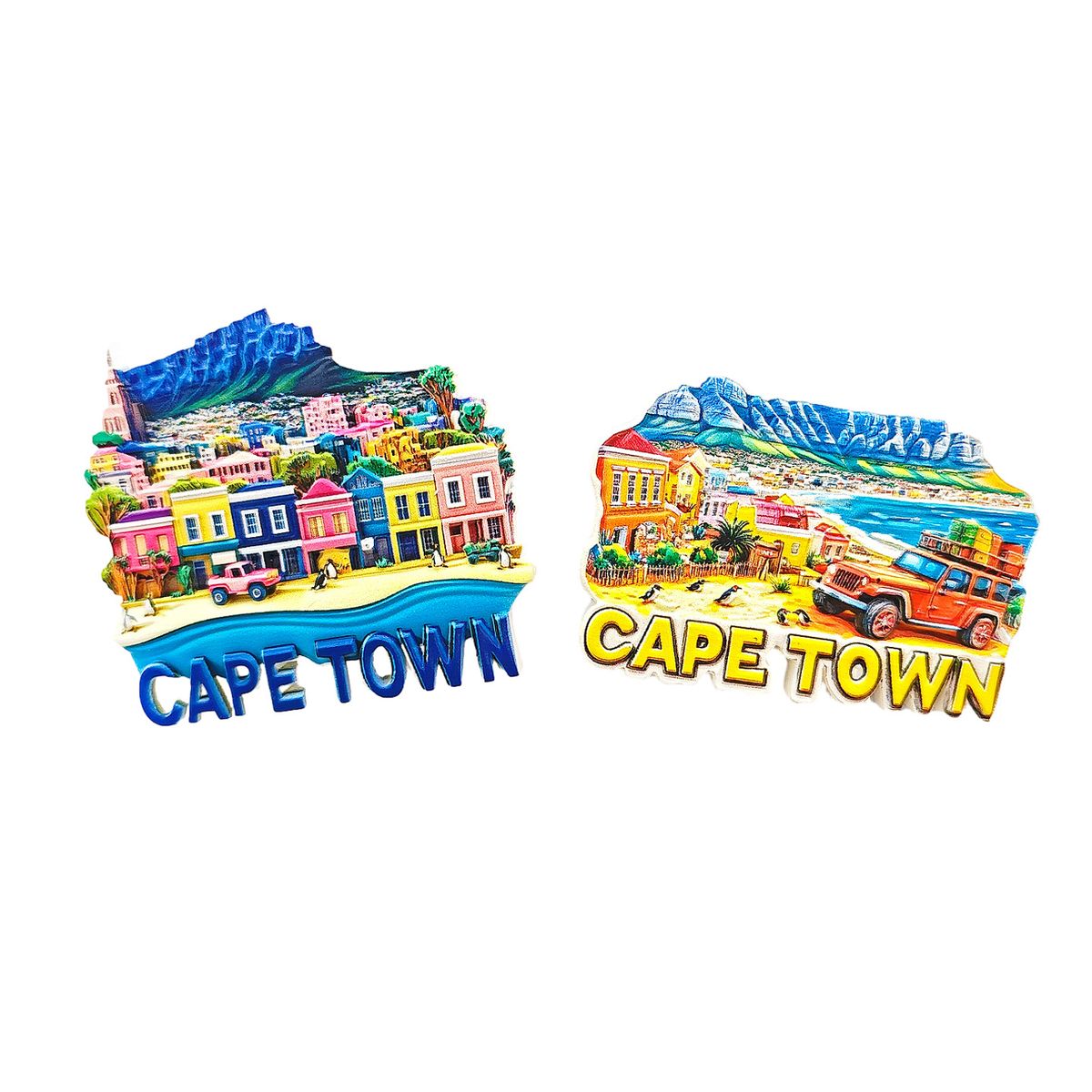 Cape Town Table Mountain Fridge Magnet 3D South African Travel Souvenir ...