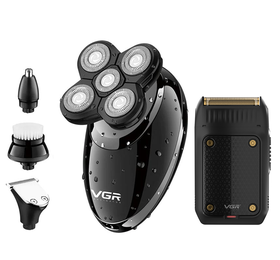 COMBO - 4-in-1 Professional MEN'S Grooming Set with Portable Shaver ...