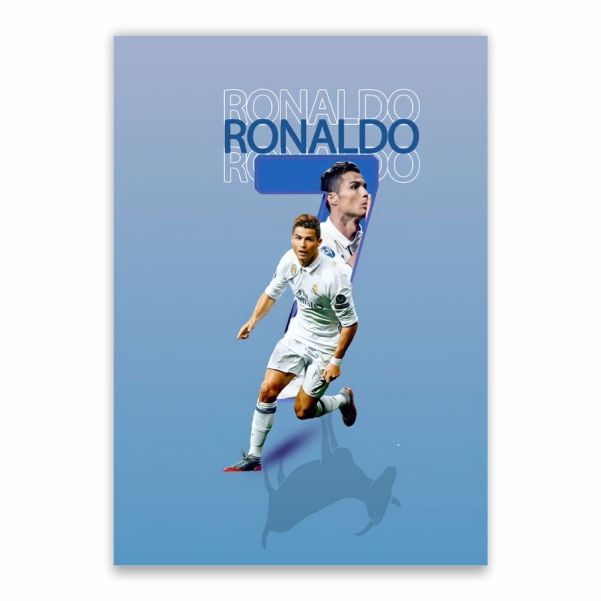 Ronaldo 7 Goat Poster - A1 | Shop Today. Get it Tomorrow! | takealot.com