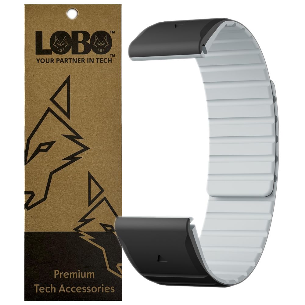LOBO 22mm Magnetic QuickChange Strap Compatible with Garmin Fenix 5/6/7 ...