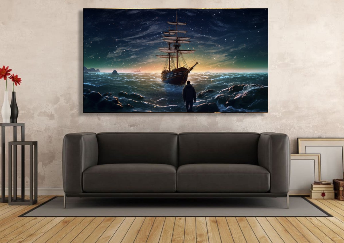Canvas Wall Art - Ship Wrecked Dreams Abstract - IM0138 | Shop Today ...