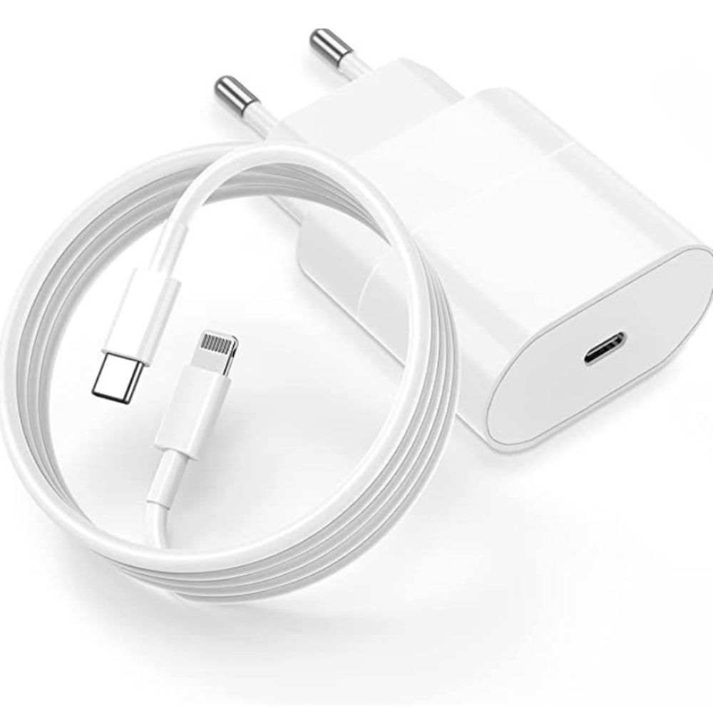 Power Adapter With USB C Cable To Lightning Cable - Generic iPhone ...