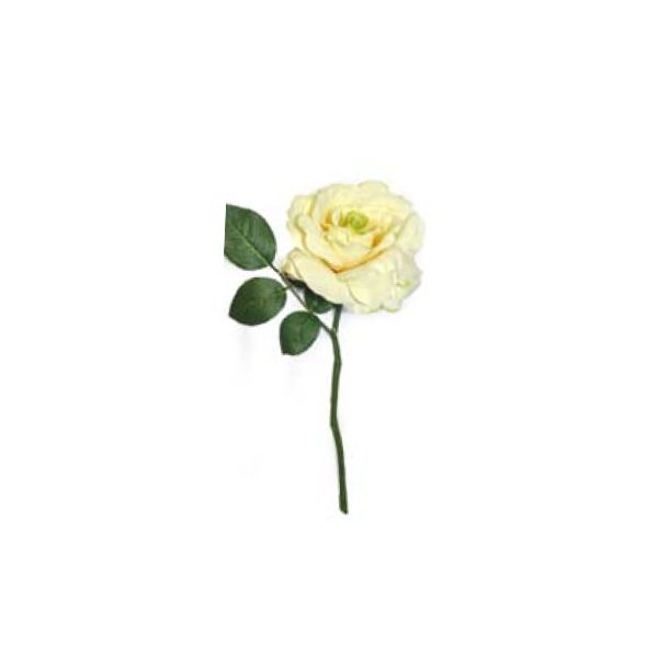 Toolhome Blossoms - Rose Georgia - Lemon - Pack of 6 Stems - 30cm ...