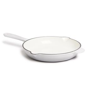 George & Mason - 26cm Round Enamel Cast Iron Fry Pan - Grey | Shop ...