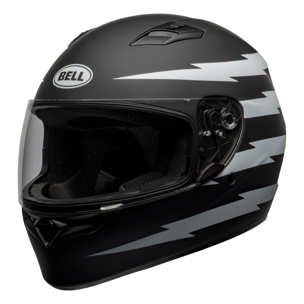 Bell Qualifier Z-Ray Matt Black/White Helmet | Shop Today. Get it ...