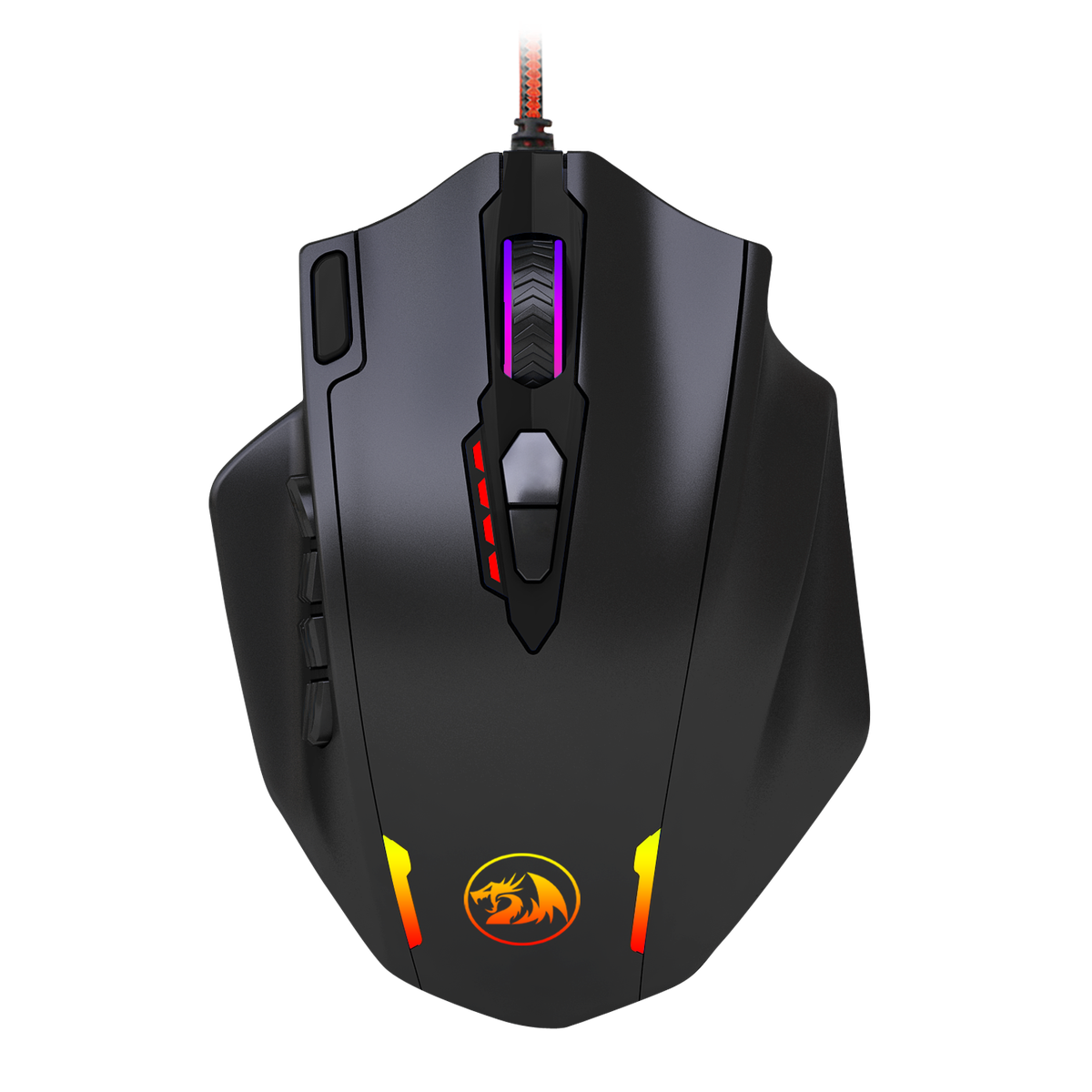 Redragon IMPACT 12400DPI MMO Gaming Mouse - Black | Shop Today. Get it ...