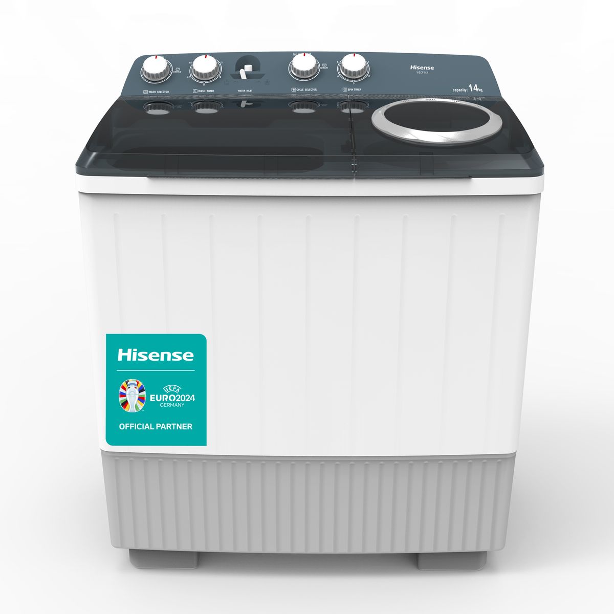 Hisense-14Kg Twin Tub Washing Machine -White | Shop Today. Get it ...