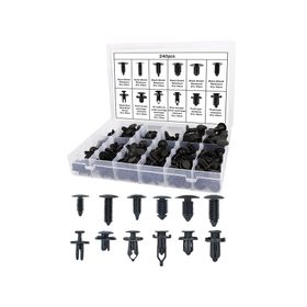240 Piece Car Retainers Clips Universal Auto Retainer Fastener Clip ...