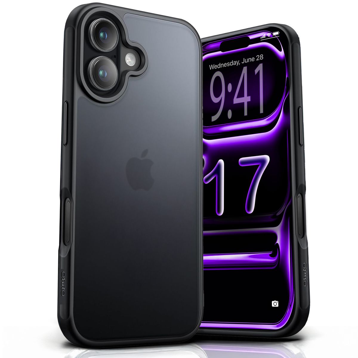 ORRO Clear Case with Black Trim - Compatible with iPhone 17 - Glossy /Matte | Shop Today. Get it ...